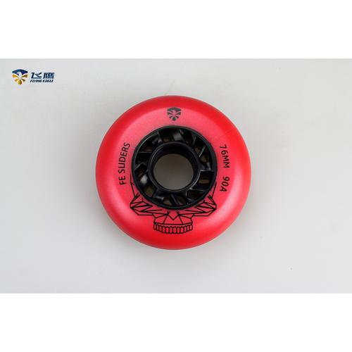 Jual WHEEL | RODA SEPATU RODA | FLYING EAGLE SLIDER RED - 76mm - Kota ...