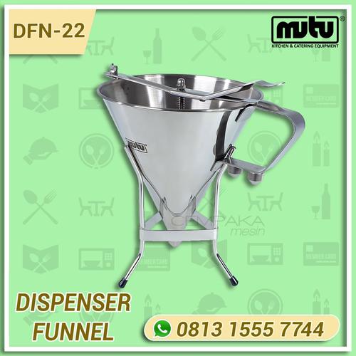 Jual Corong Adonan Kue Stainless Steel Dispenser Funnel Mutu DFN-22 ...