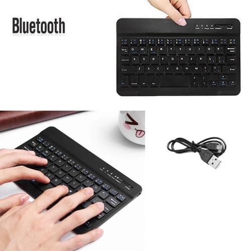 Jual MINI KEYBOARD BLUETOOTH ULTRA SLIM FOR PC IOS ANDROID WINDOWS IPAD ...