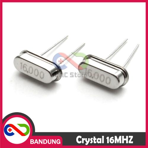 Jual [CNC] CRYSTAL XTAL OSCILLATOR OSILATOR 16MHZ DIP HC-49S - Kota ...