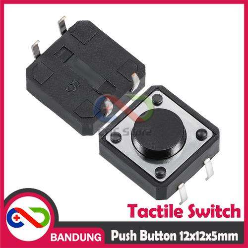 Jual [CNC] TACTILE SWITCH PUSH BUTTON TC-1212T 12x12x5 MM FOR ARDUINO ...