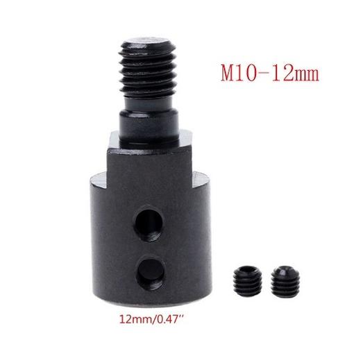 Jual Shank M10 12mm Arbor Mandrel Connector Drill grinder Cutting Tools ...