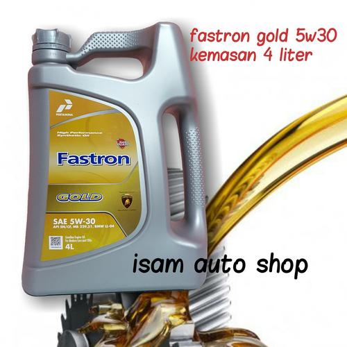 Jual FASTRON GOLD 5W30 SN CF FULLY SYN 4 LITER - Kota Depok - ISAM AUTO ...