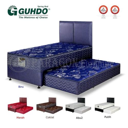 Jual Spring bed 2in1 New Prima 160x200 cm Hb Atlantic Full set - Guhdo - Putih - Kota Tangerang ...