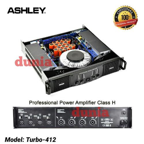Jual Power Ashley Turbo 412 Amplifier 4 Channel Original - Jakarta ...