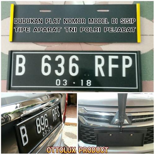 Jual DUDUKAN PLAT MODEL MILITER / TNI / POLRI. TEBAL - Jakarta Selatan ...