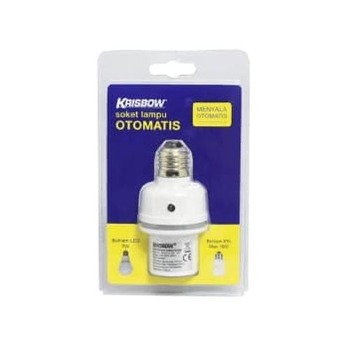 Jual Fitting Lampu Otomatis - Soket Lampu Dengan Sensor Otomatis - Kota ...