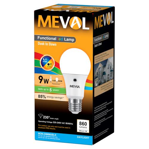 Jual Meval LED Photo Sensor 9W - Putih - Jakarta Barat - Meval Official ...