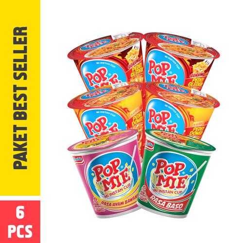 Jual Pop Mie Paket Best Seller 6pcs 450gr - Kota Tangerang Selatan ...
