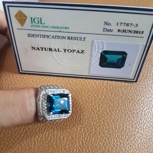 Jual Batu topas London Blue - Kota Medan - SUPER Gems Stone | Tokopedia