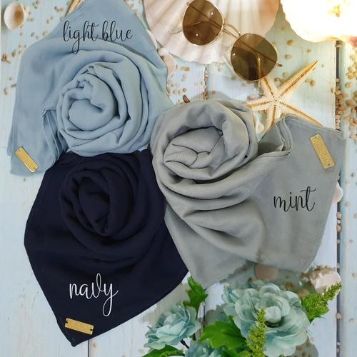 Jual Premium Hijab Voal by Noona Scarves - Biru Muda - Kota Bekasi ...