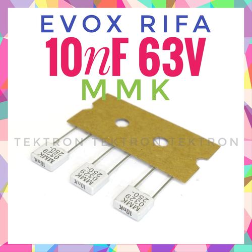Jual EVOX RIFA / KEMET 10nF 63V MMK Film Capacitor 0.01uF 103 ...