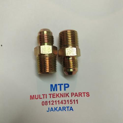 Jual DOUBLE NEPEL HYDRAULIC NPT X JIC 1/2" x 3/8" inch - Jakarta Barat - Multi Teknik Parts ...