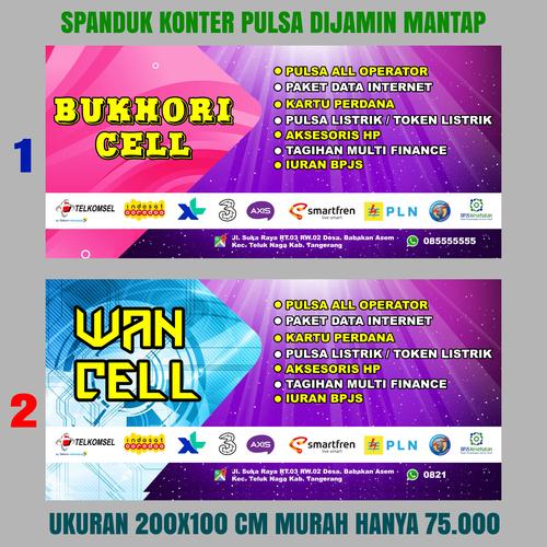 Jual Spanduk Konter Counter 200X100 - Kota Tangerang - ADIOS DESIGN ...