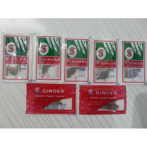 Jual Jarum jahit mesin kecil, mesin hitam, SINGER berbagai ukuran. - No ...