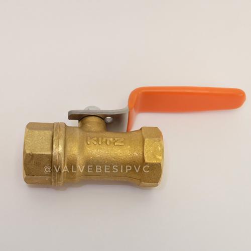 Jual Ball Valve KITZ 3/4" Kuningan ASLI HOLOGRAM ! Stop Kran 400 WOG 3/4 - Jakarta Pusat - Valve ...