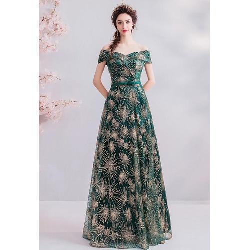Jual Gaun Pesta 1905004 Hijau Sabrina Party Dress Gown - Kota Medan ...