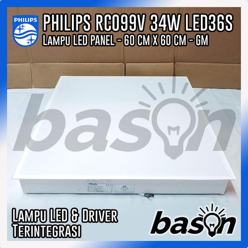 Promo PHILIPS LED Panel RC099V GM 34W LED36S W60L60 - Jakarta Utara ...