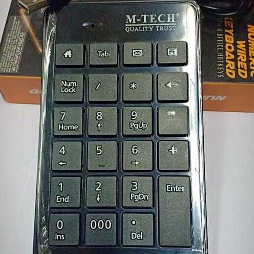 Jual Keyboard Numerik M tech Numeric Keypad with 4 office hotkeys - Jakarta Pusat - Ajie ...