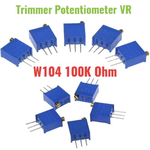 Jual Trimmer Potentiometer VR W104 100K Ohm - Jakarta Barat - D'Varians ...