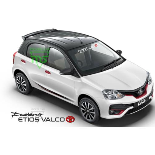 Jual Sticker Stiker Mobil Toyota Etios Valco Kaca Depan Belakang Body ...
