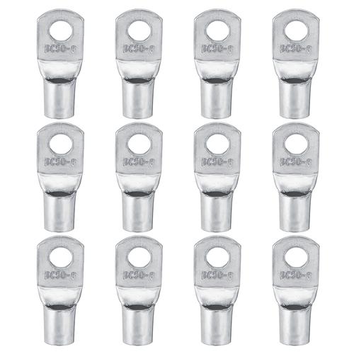 Jual SC50-8 Copper Battery Welding Cable Lug Wire Connector Terminal ...