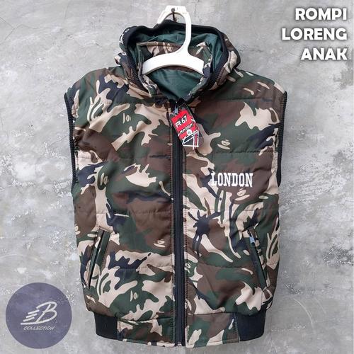 Jual Rompi Army Anak Parasut Despo Tebal Murah - Vest Loreng Hoodie Rib ...