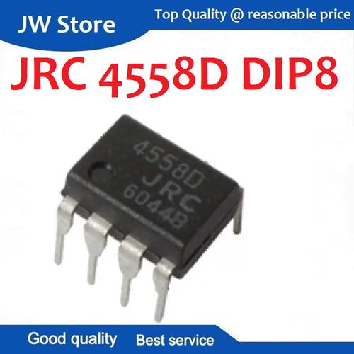 Jual IC JRC4558 NJM4558 NJM 4558 DIP8 Dual Op Amp OpAmp - Kota Medan ...