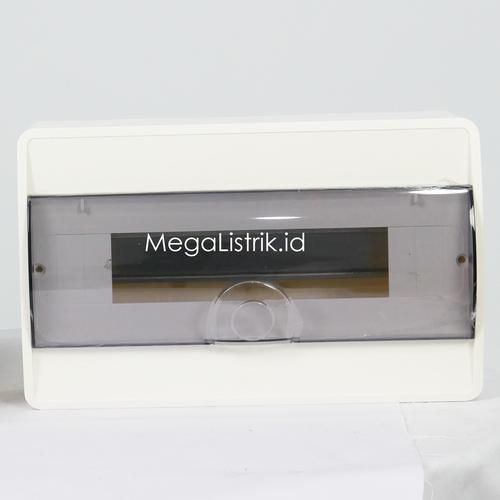 Jual Hager Box MCB 12 Grup Outbow VS112TVA / Rumah MCB 1 Baris 12 Group ...