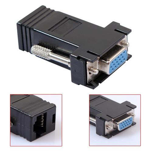 Jual EXTENDER ADAPTER VGA FEMALE TO LAN RJ45 ETHERNET VGA TO LAN ...