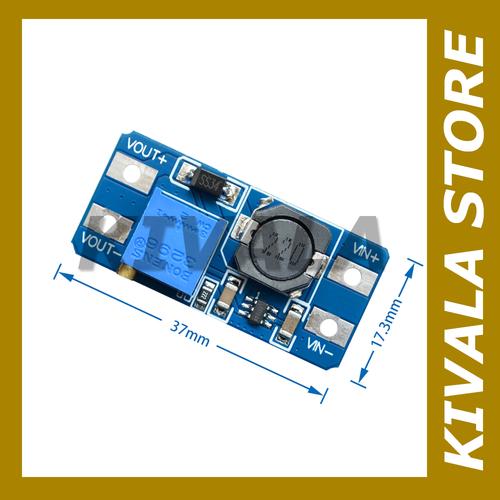 Jual MT3608 DC-DC Step Up 2A Power Booster Modul Arduino Raspberry ...