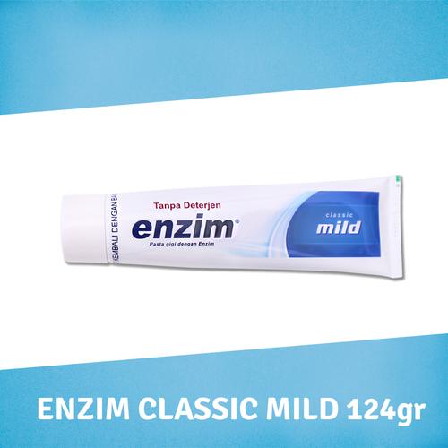 Jual Enzim Original Classic Mild [124g/ 100ml] Toothpaste/ Pasta Gigi ...