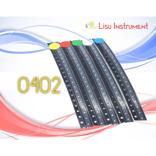 Jual 0402 1005 SMD LED SMT Ultra Bright 5 Pilihan Warna - Biru - Kota ...