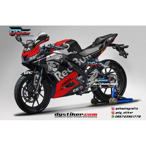 Jual Decal Striping Full Body R15 V3 Hitam bull Tech3 DG Stiker - Kab ...