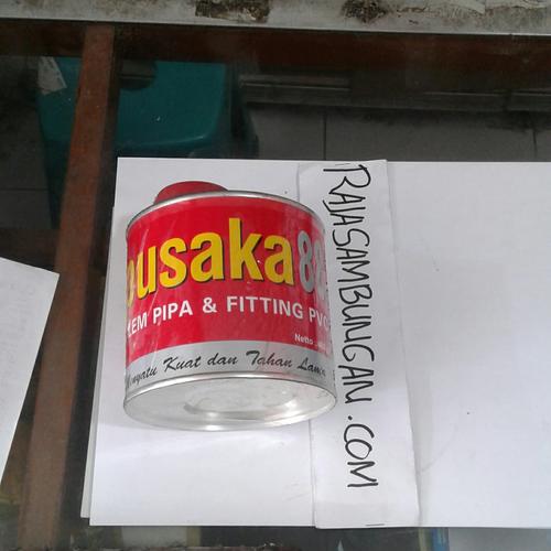 Jual lem pipa pvc 400 gram Pusaka 88 lem Fitting pvc pusaka 88 lem ...