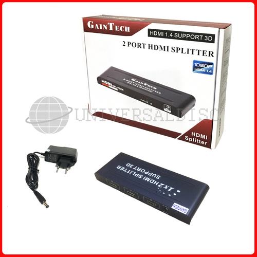 Jual HDMI Splitter 2 Port Gaintech - Jakarta Pusat - Universal disc ...