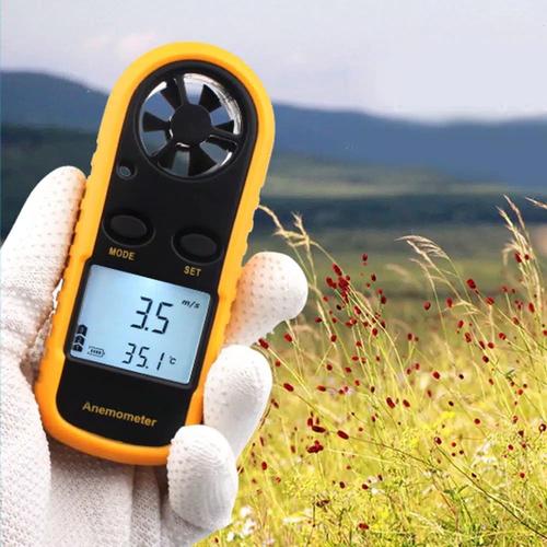 Jual Digital Anemometer Alat Ukur Kecepatan Pengukur Angin Wind Speed ...