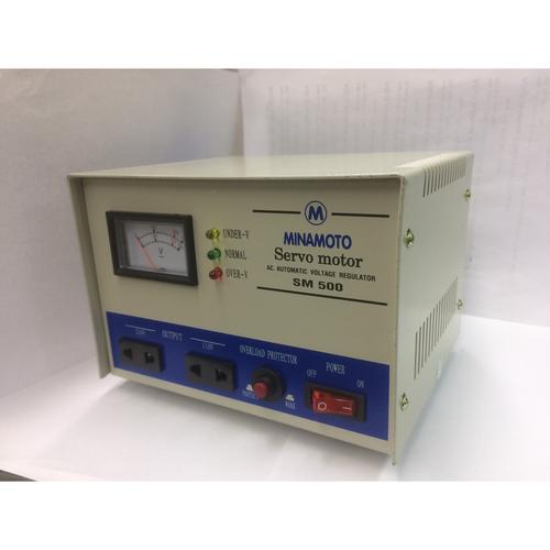 Jual STABILIZER 500va MINAMOTO SM-500 (400watt) SERVOMOTOR AVR ...