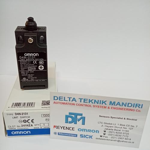 Jual OMRON LIMIT SWITCH D4N-2131 - Jakarta Barat - DELTA TEKNIK MANDIRI | Tokopedia