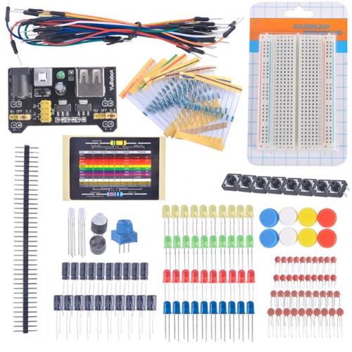 Jual Electronic Fans kit Breadboard cable resistor LED for arduino ...