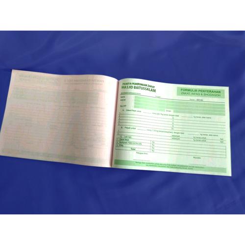 Jual Nota Laundry / Buku Resep / Invoice / Bon NCR Ukuran 1/3 Folio - 3 ...