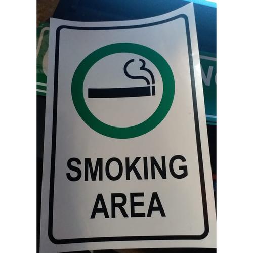Jual SIGN LABEL STICKER SMOKING AREA 30X20CM K3 - Jakarta Barat - Mitra ...