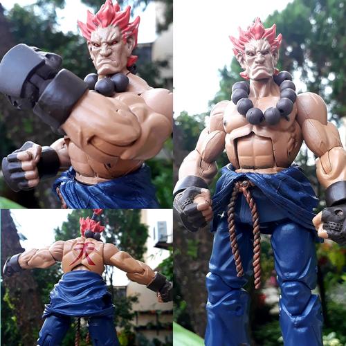 Jual action figure akuma loose SOTA street fighter rare state of the ...