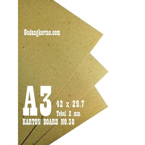 Jual Karton Board 2 mm No.30 - A3 - Jakarta Utara - KertasKarton ...