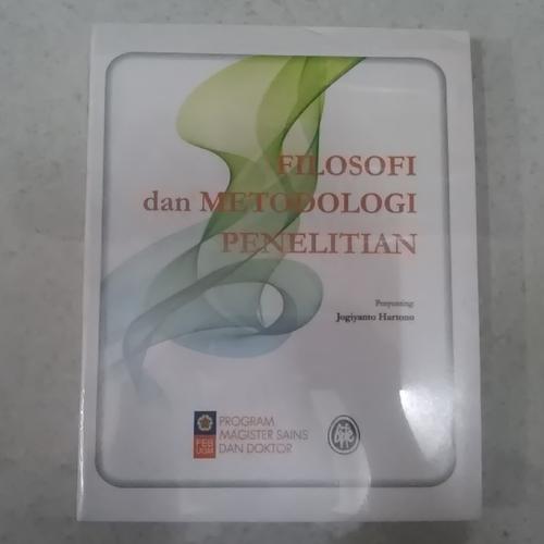 Jual Buku Filosofi dan Metodologi Penelitian - Jogiyanto Hartono - Kab ...
