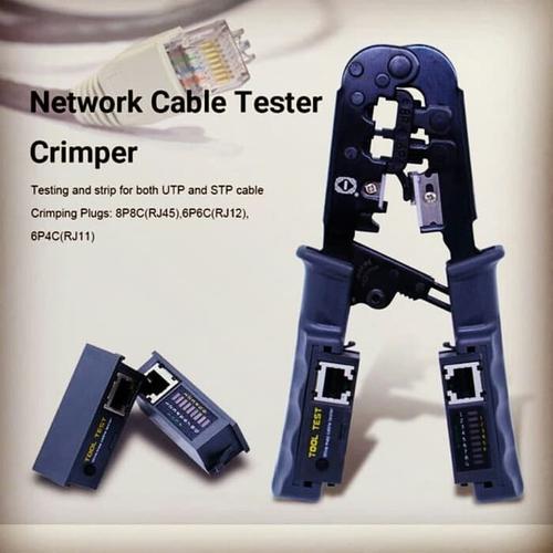 Jual tang crimping rj45 rj12 rj11 dan tester - Jakarta Pusat - BUDINET ...