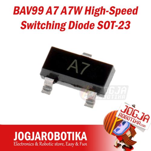 Jual BAV99 A7 A7W High-Speed Switching Diode SOT-23 - Kab. Sleman ...