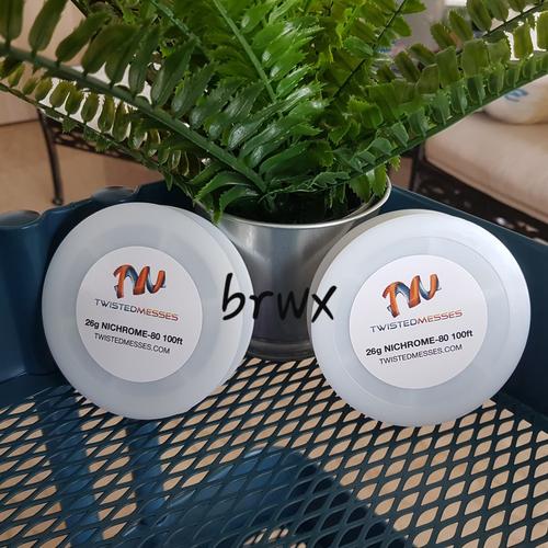 Jual Twisted Messes Nichrome-80 Wire 26g 100ft Kawat TM Ni80 Authentic ...