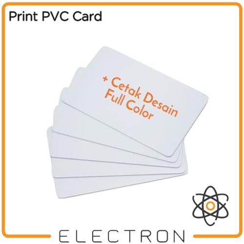 Jual Kartu PVC Print ID Card Custom Full Color Cetak Warna Member ...