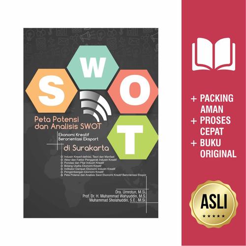 Jual Buku Peta Potensi Dan Analisis Swot Ekonomi Kreatif - Kab. Sleman ...